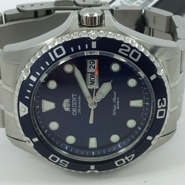 Orient Ray II Automatic Blue Dial Men's Watch FAA02005D9 | WatchCharts ...