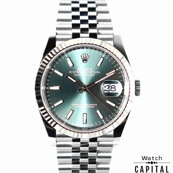Brand New Rolex Datejust 36 126234 ‘Mint Green’ January 2026 ...