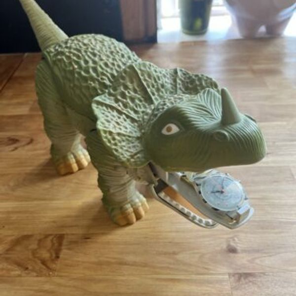 Swatch GK911 SKELETON WATCH WITH DINOSAUR CASE | WatchCharts Marketplace