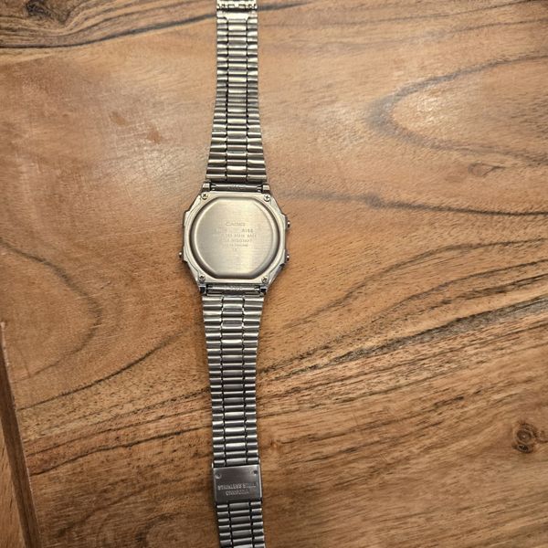Casio A168 Digital Watch Vintage with Electro Luminescence and Alarm ...