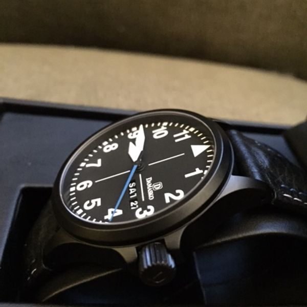 FS: Damasko DA38 Black (with Blue second hand) | WatchCharts Marketplace