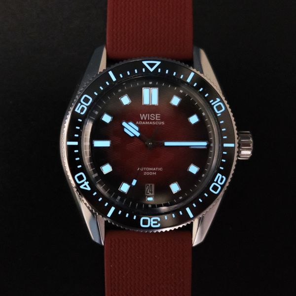Wise Adamascus AD8 Red Dial | WatchCharts Marketplace