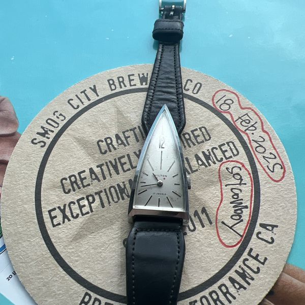 [WTS] Hilton “A Parabolic Watch” Triangle circa 1950s $125 ...