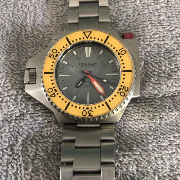 Helson Sharkmaster 600 Mango Monster Full Kit Mint | WatchCharts