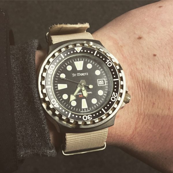 [WTS/WTT] St. Moritz 500m Professional dive watch. | WatchCharts ...