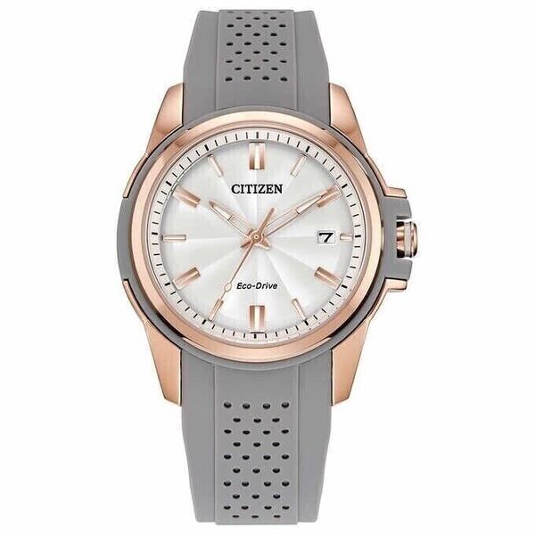 Citizen FE6137-08A Weekender Pink Gold-Tone Stainless Steel Quartz ...