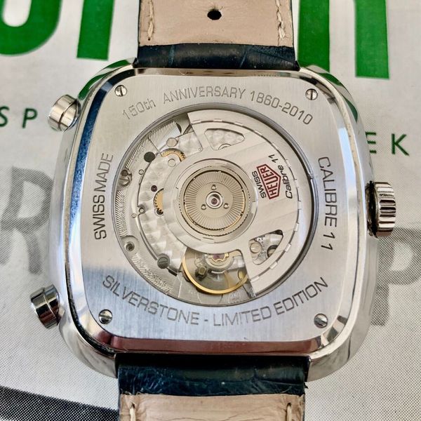 TAG HEUER 150th Anniversary Silverstone Blue Limited Edition CAM2110 ...