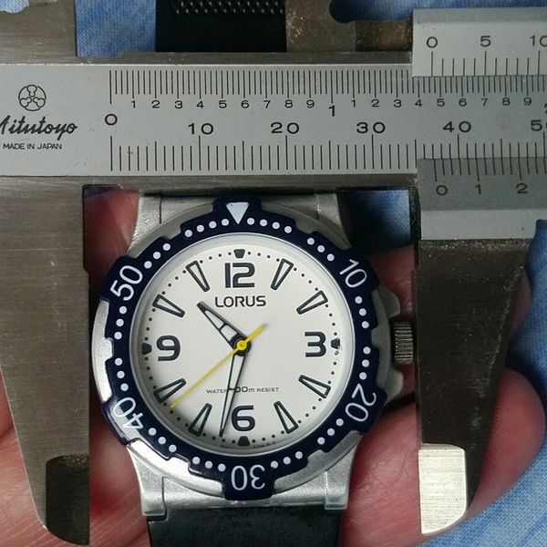 Nice Dinky Lorus (Seiko) PC21-X056 Diver Style Watch. New Battery And ...