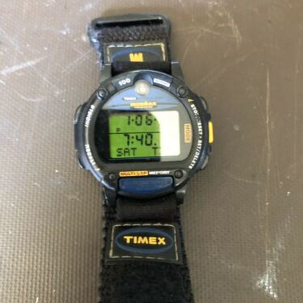 Vintage Timex Ironman Data Link Watch Running! | WatchCharts