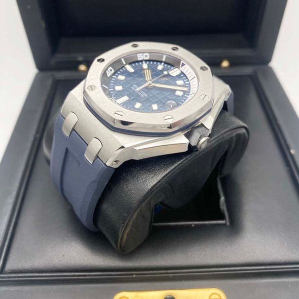 Audemars Piguet Royal Oak Offshore Diver 42mm 15720ST Blue Dial Pre ...