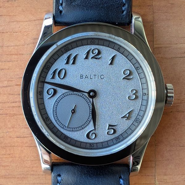 [WTS] Baltic MR01 Classic Silver + Extra Strap | WatchCharts Marketplace