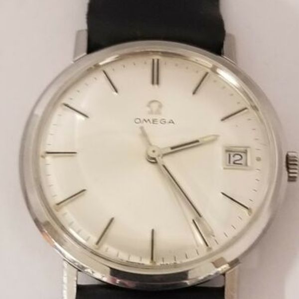 1965 34mm Omega 611 17j Ref 132-019 SS Wristwatch | WatchCharts