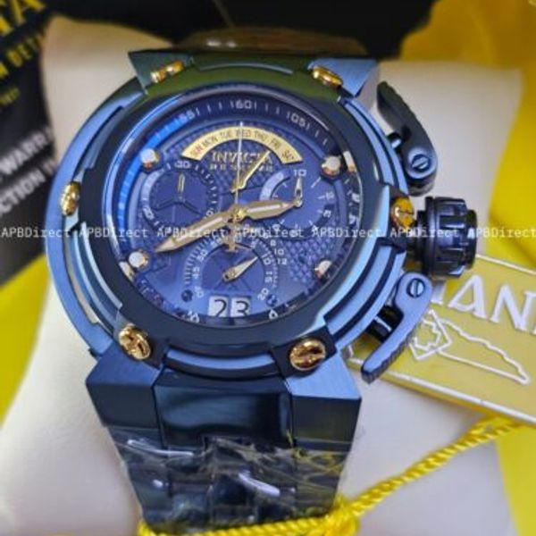 Invicta X-Wing - BLUE LABEL - Coalition Forces Swiss Chronograph - mens ...