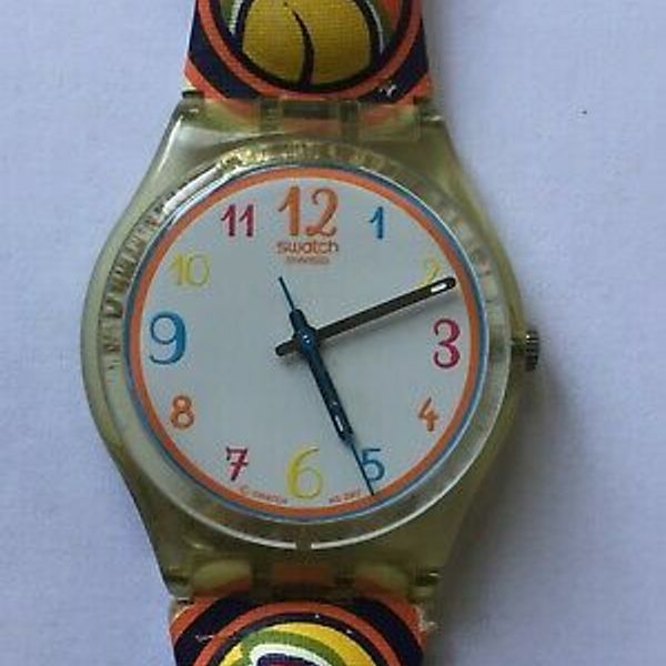 Original SWATCH Gent SANDY SHOES (GE205)-Full working-Swiss Made ...