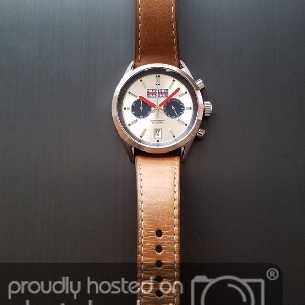 Fossil Martini Racing Modded watch, $165 | WatchCharts Marketplace