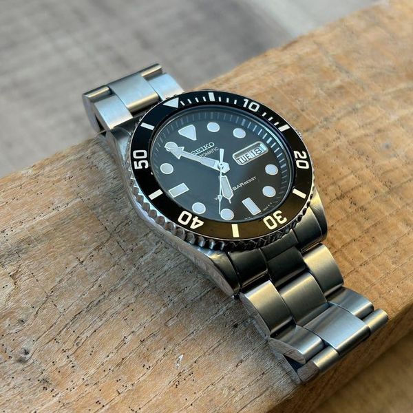 Seiko SKX031 7S26-0040 Vintage Diver Watch 40mm Automatic Stainless ...