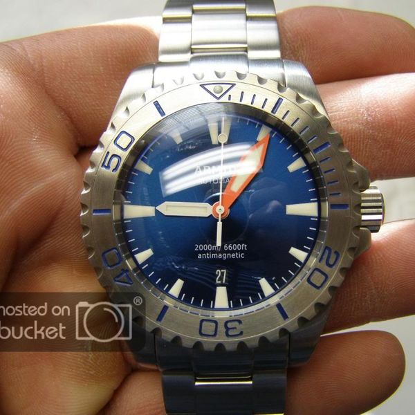 FS:Armida A-4 Superdome blue dial ETA 2824 | WatchCharts Marketplace