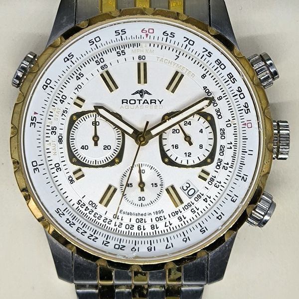 Rotary Aquaspeed Mens Quartz Watch, Working order | WatchCharts Marketplace