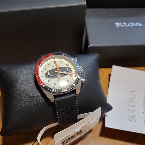 Bulova Archive Series Surfboard Chronograph Quartz Diver's 98A252 Men's ...