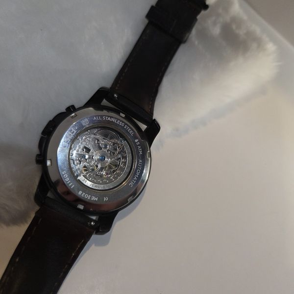 Stainless Steel Fossil Automatic Me3028 Men's Wrist Watch | WatchCharts ...