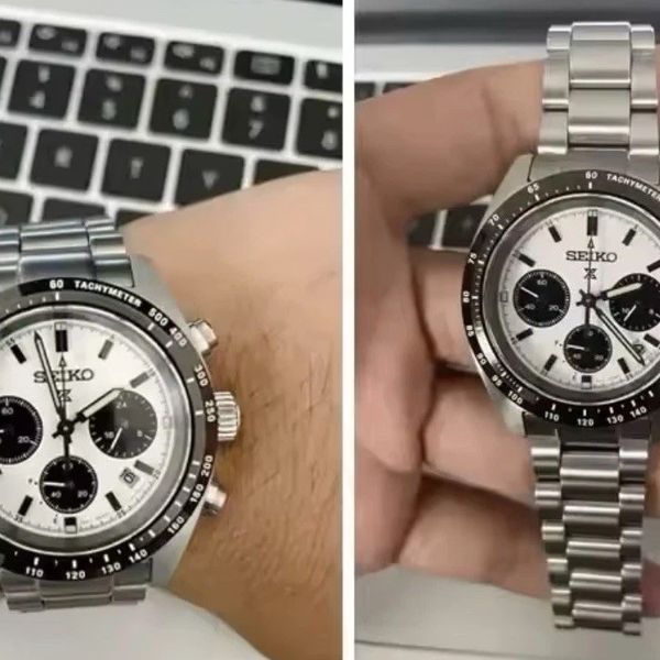 Seiko Panda Three-Eye Dial Chronograph SSC813P1 | WatchCharts Marketplace