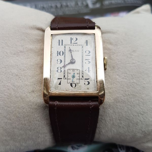 Rolco Rolex ref 780 9ct gold gents watch 1927! fully working, good ...