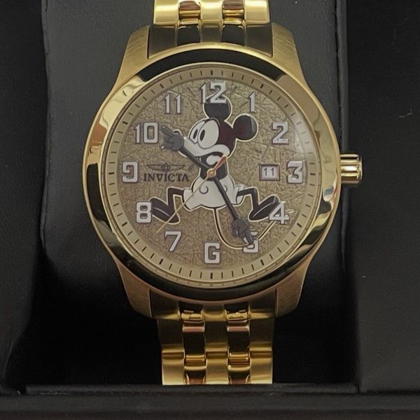 Invicta Disney Limited Edition Mickey Mouse: Menâ s Watch (Model 41371 ...