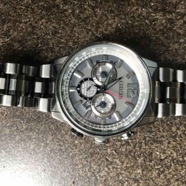 Citizen Eco Drive Nighthawk Chronograph Ca4377-53H | WatchCharts