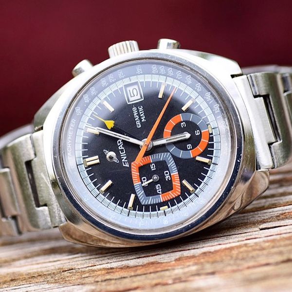 FS - Enicar Grapo-Matic with Lemania cal. 1340 movement | WatchCharts ...