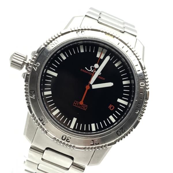 SINN Sinn Watch 403.3353 EZM2 Hydro Quartz Black Dial 3 Hands Stainless ...