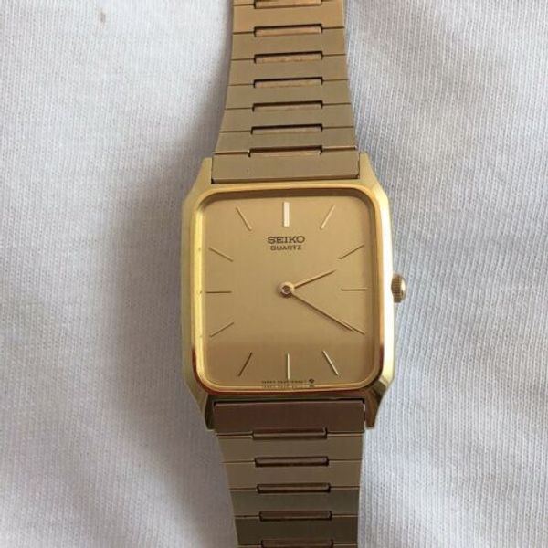 SEIKO Men’s Quartz Gold Tone Dress Watch Wristwatch 6530-5509 - Pre Owned | WatchCharts Marketplace