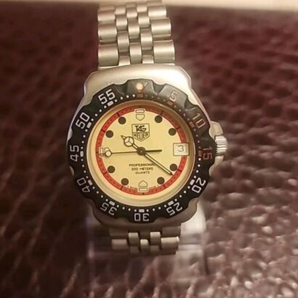 TAG HEUER Formula 1 Classic Mint & Rare 371.513 Handsome Wrist Watch ...