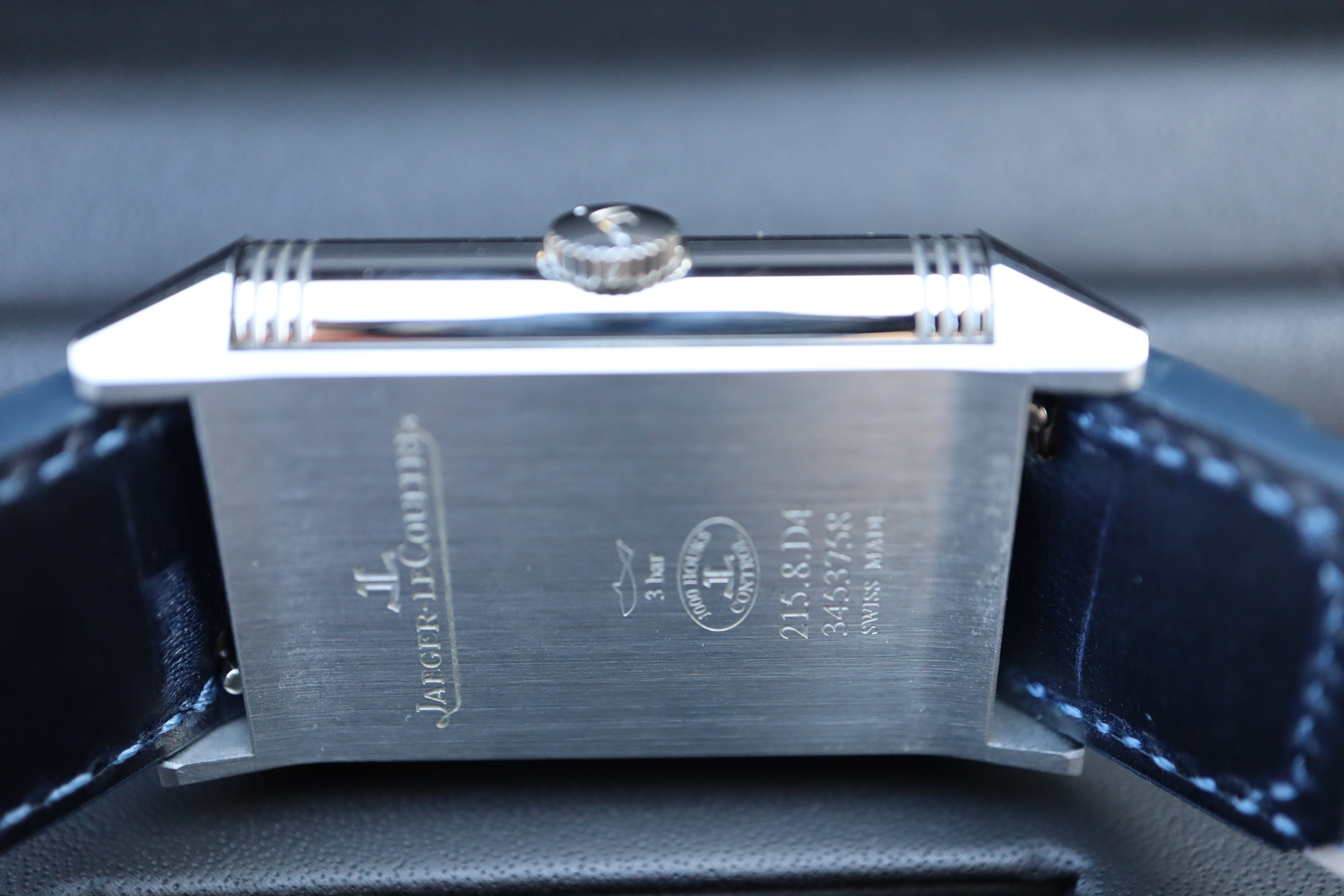 Jaeger-LeCoultre Reverso Tribute Duoface 47mm x 28.3 mm Q3988482 Blue ...
