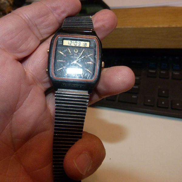 Vintage Men's Timex V Cell Marathon Watch | WatchCharts Marketplace
