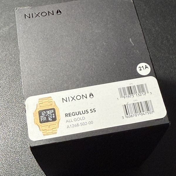 Worn Twice - Nixon Regulus SS GOLD A1268-502-00 | WatchCharts Marketplace