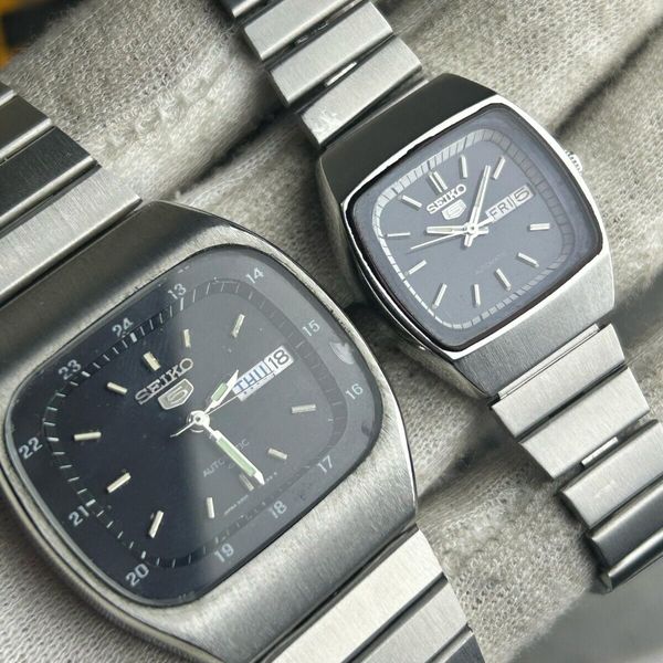 Vintage Seiko 5 Couple watches Automatic (6309)(2906) (Day/Dates ...