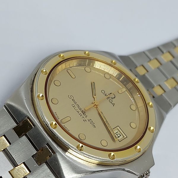 Vintage 1980 Omega Seamaster 120m Quartz 1425 Men's Watch Swiss Omega ...