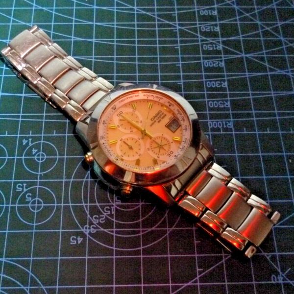 Men's Casio WVQ-560 Wave Ceptor Gents Sports Watch Original Strap ...