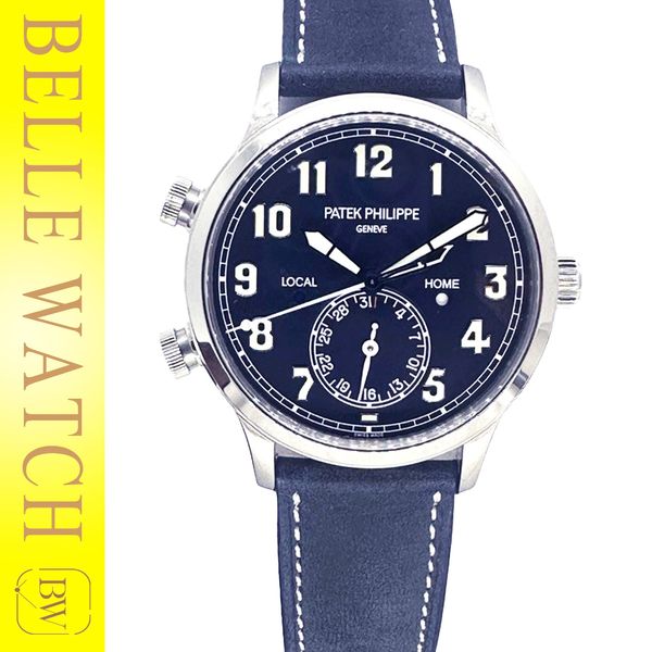 Preowned 2022 Patek Philippe PP Calatrava Strap White Gold Casing 5524G ...