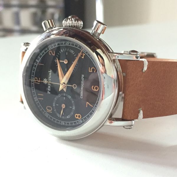 FSOT: Perpetual Watch C-04 mechanical Chronograph Seagull ST19 movement ...