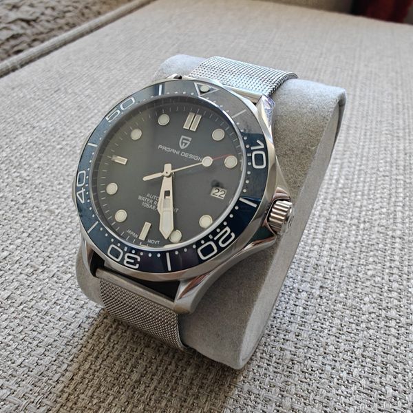 Pagani Design PD-1667 '007' James Bond Seamaster Automatic Watch ...