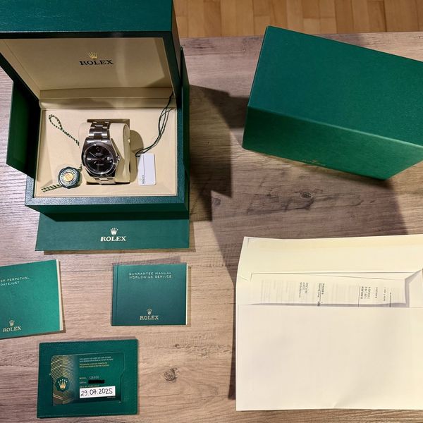 Rolex Datejust 41 UNWORN Wimbledon 126300 Steel Jul. 2025 Original ...