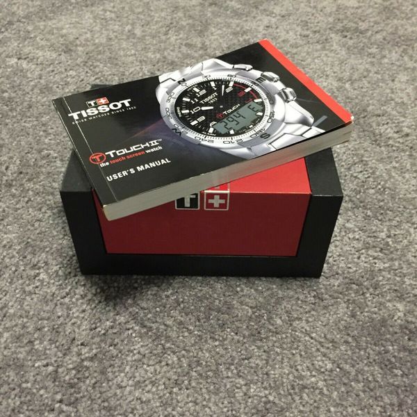 Tissot T-Touch II Expert Pilot Titanium, T013420 A PI Swiss Analog ...