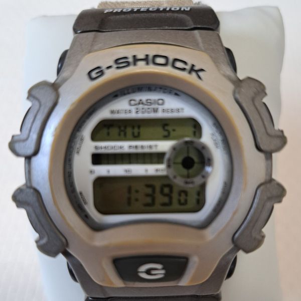 CASIO G-SHOCK DW-004 G-LIDE White Beige New battery Men's From Japan ...