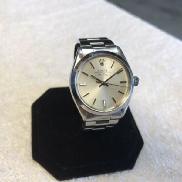 Rolex Air-King 5500 Oyster Perpetual Cal. 1520 With Box | WatchCharts ...