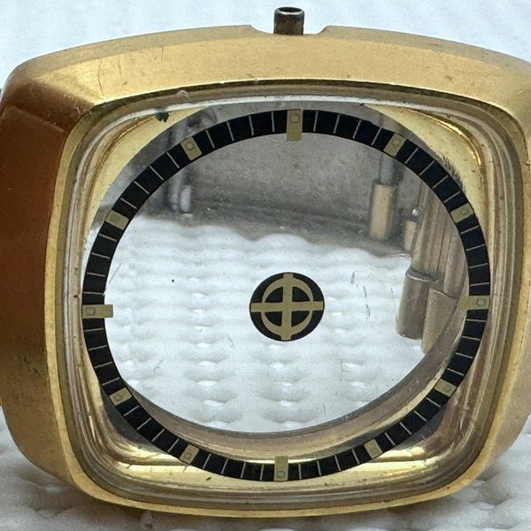 1970's Vintage Zodiac Astrographic SST Mystery Dial Square Crystal ...