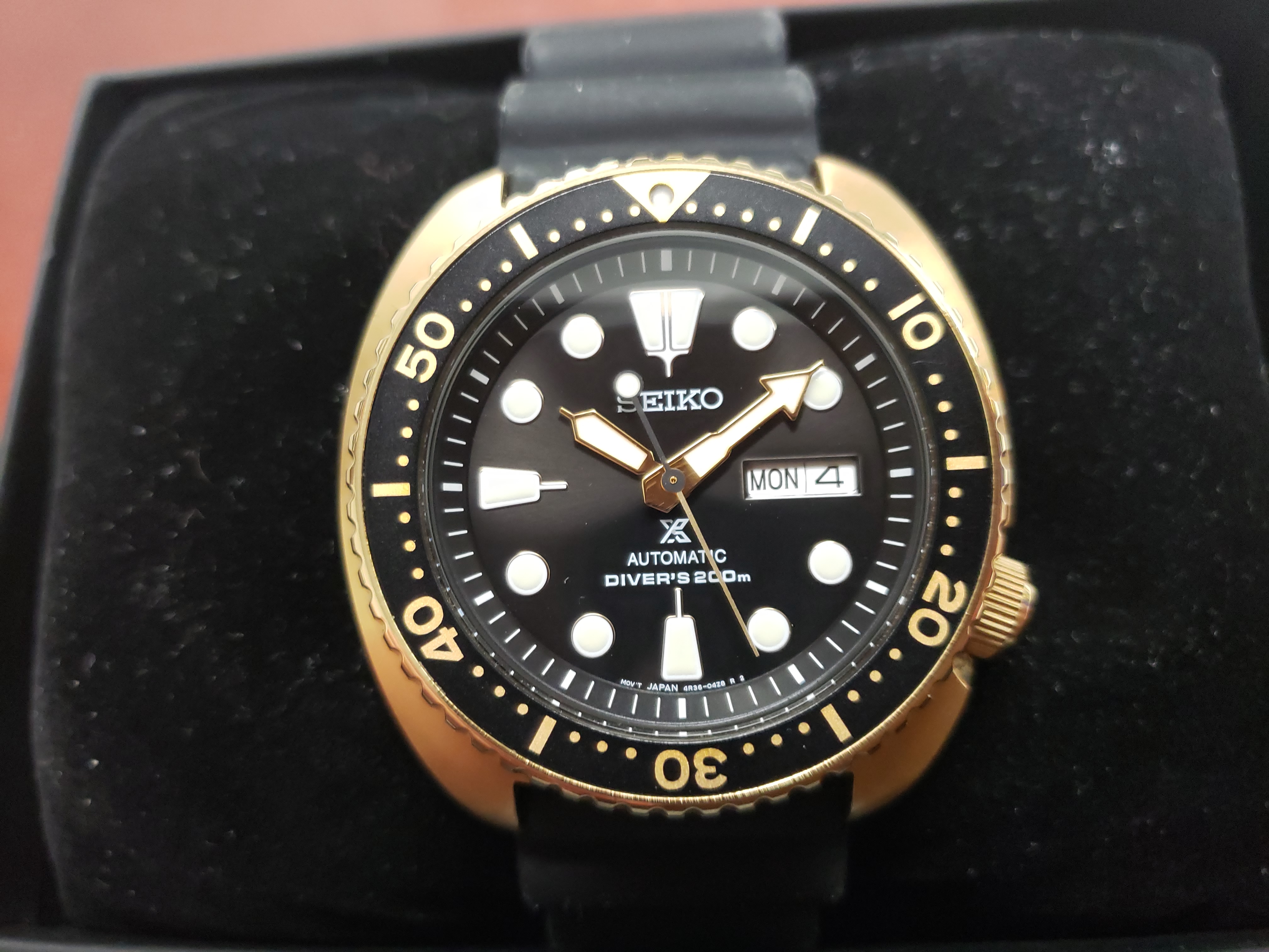 FS Seiko SRPC44 Gold Turtle LNIB $225 | WatchCharts