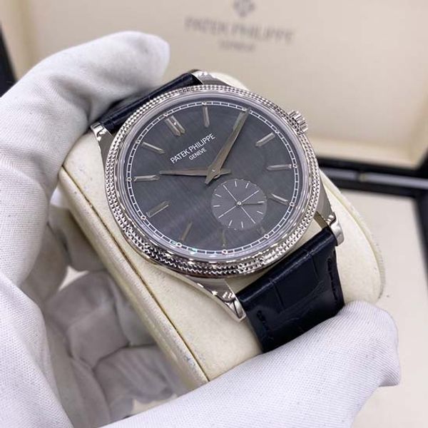 FS: Patek Philippe Calatrava 39mm 6119G-001 Grey Dial Brand New ...