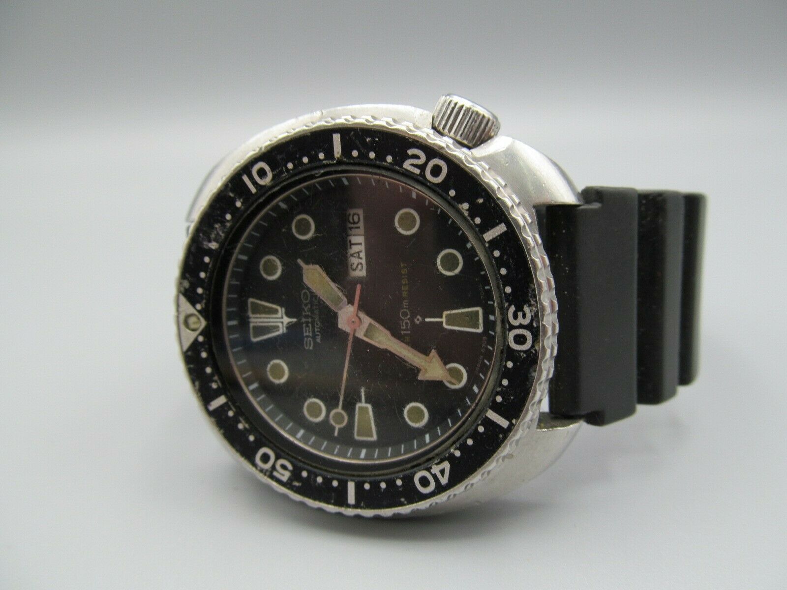Vintage Seiko Automatic 150m Diver Date/Day Wristwatch 6309-7049 (Sea Turtle) | WatchCharts