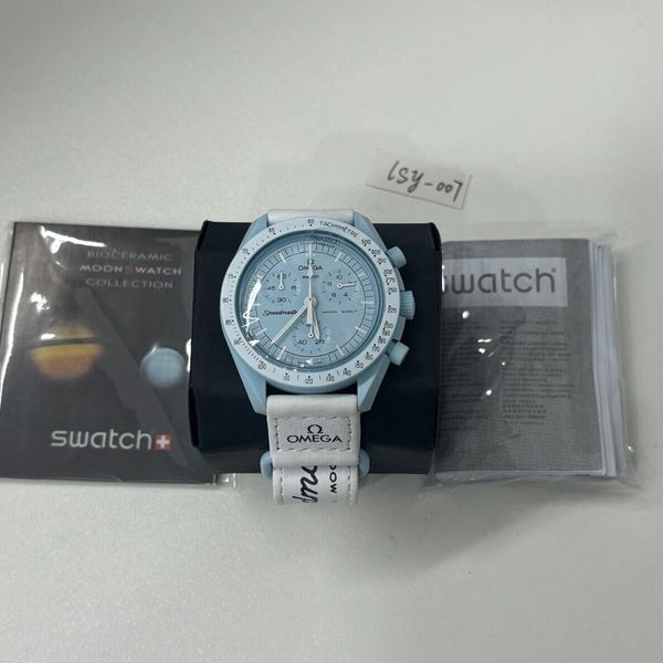 SWATCH Speedmaster Moonswatch Mission To Uranus | WatchCharts Marketplace